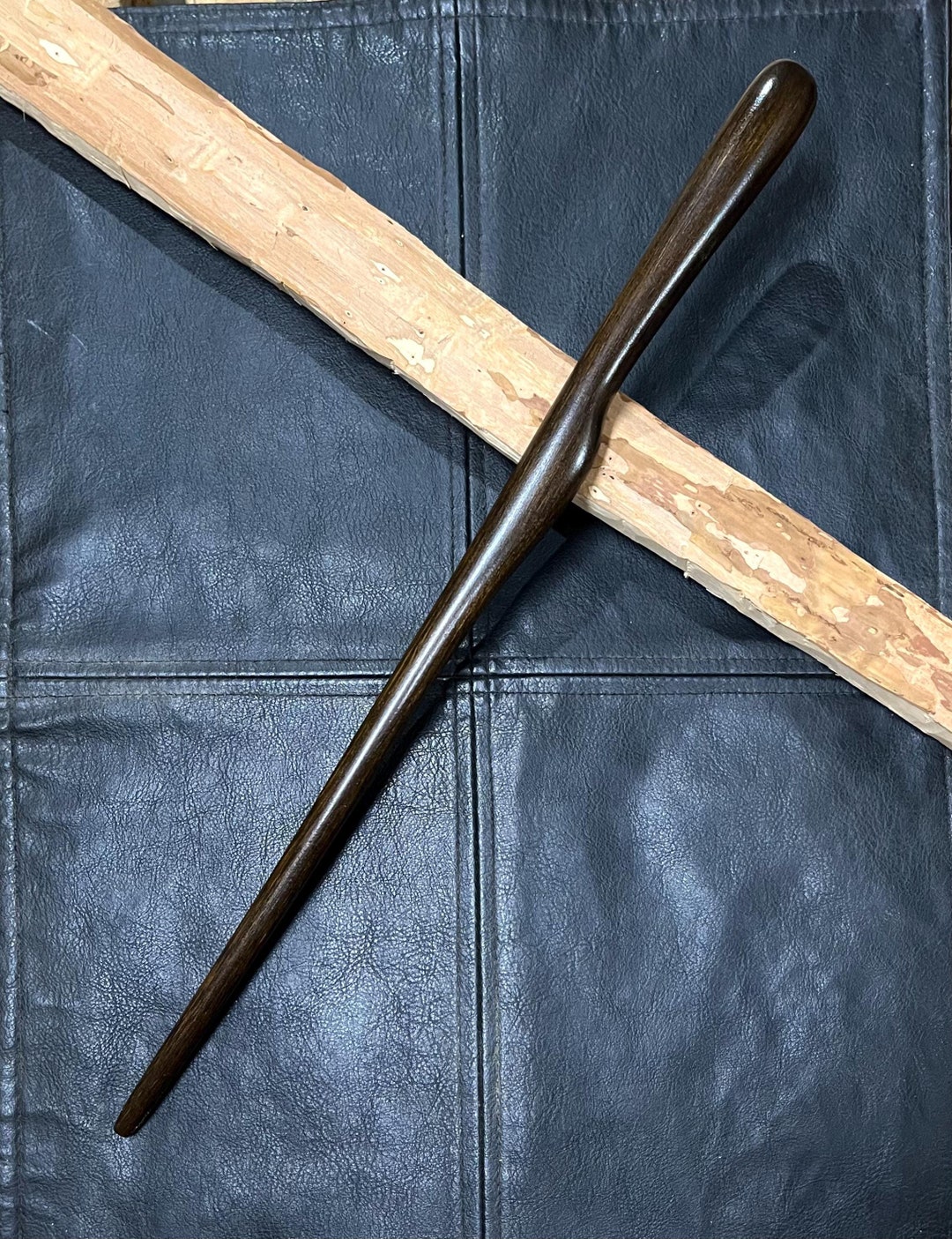 15” Deluxe Elm Wand, Brown - Etsy
