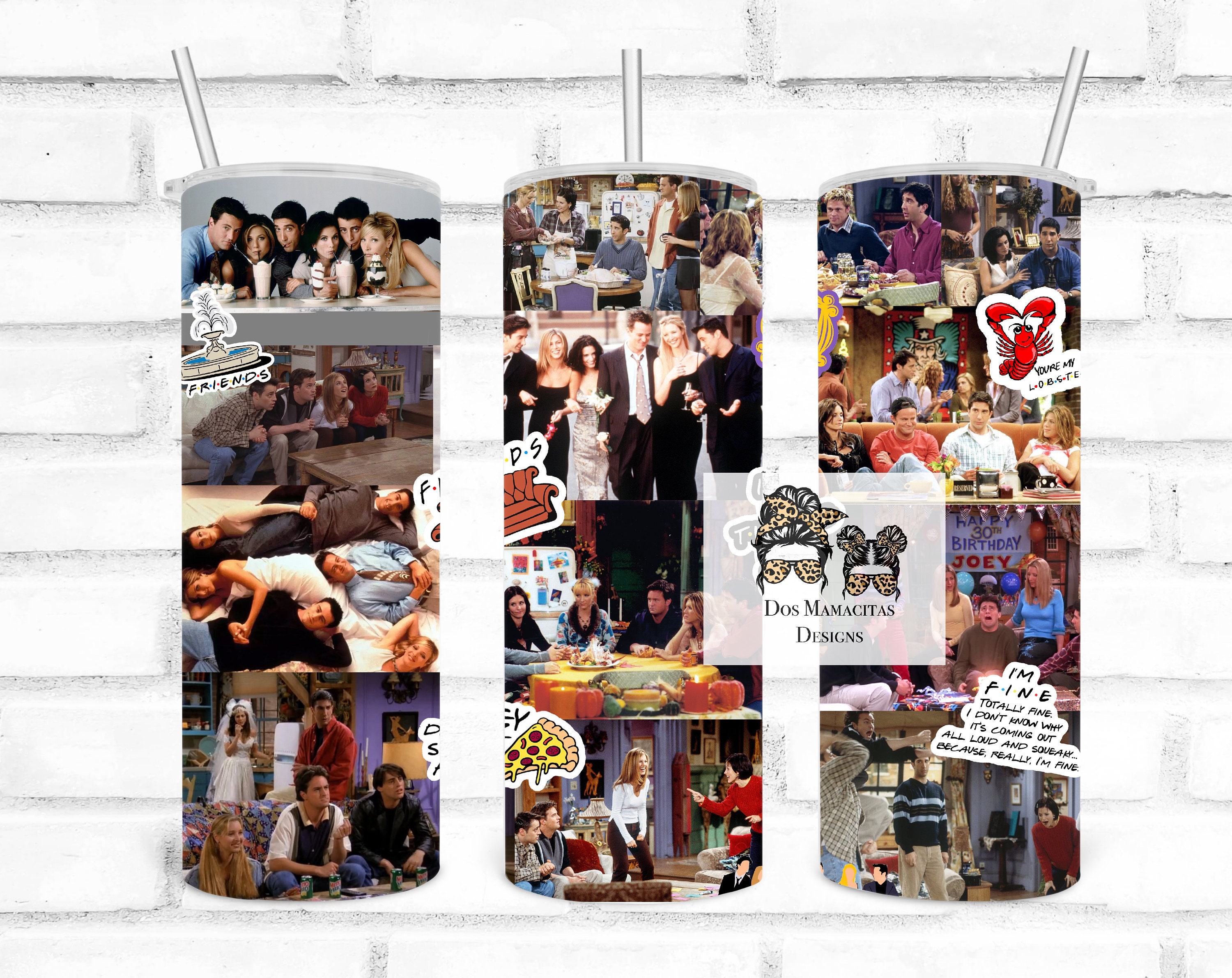 Friends Instant Download Sublimation 20 Oz - Etsy