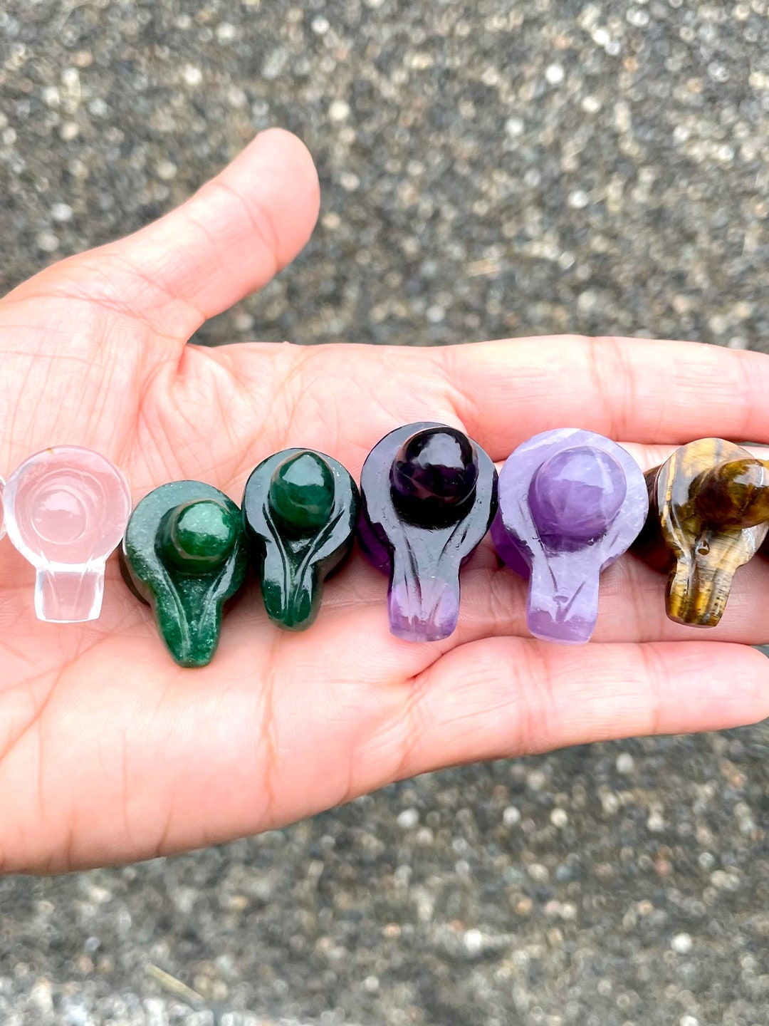 Vibrant Crystals Shivling Mini Linga Lingam, Home Decor, Spirituality ...