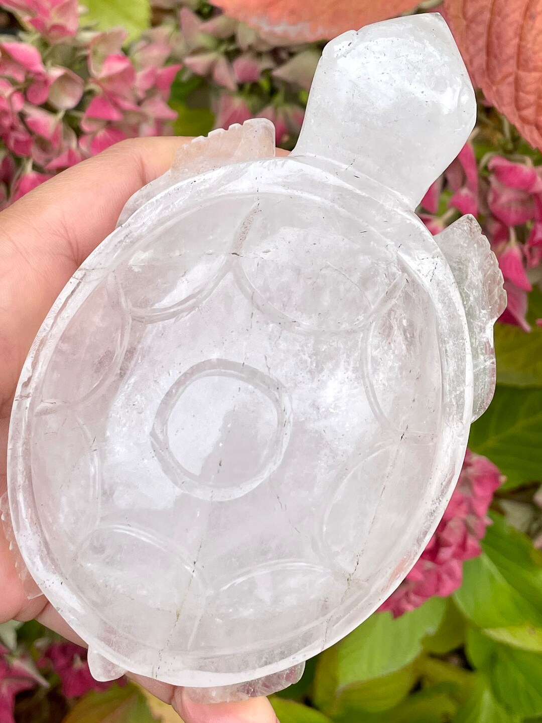 Clear Quartz Turtles Tortoises, Natural Crystals, Home Decor Gifts ...