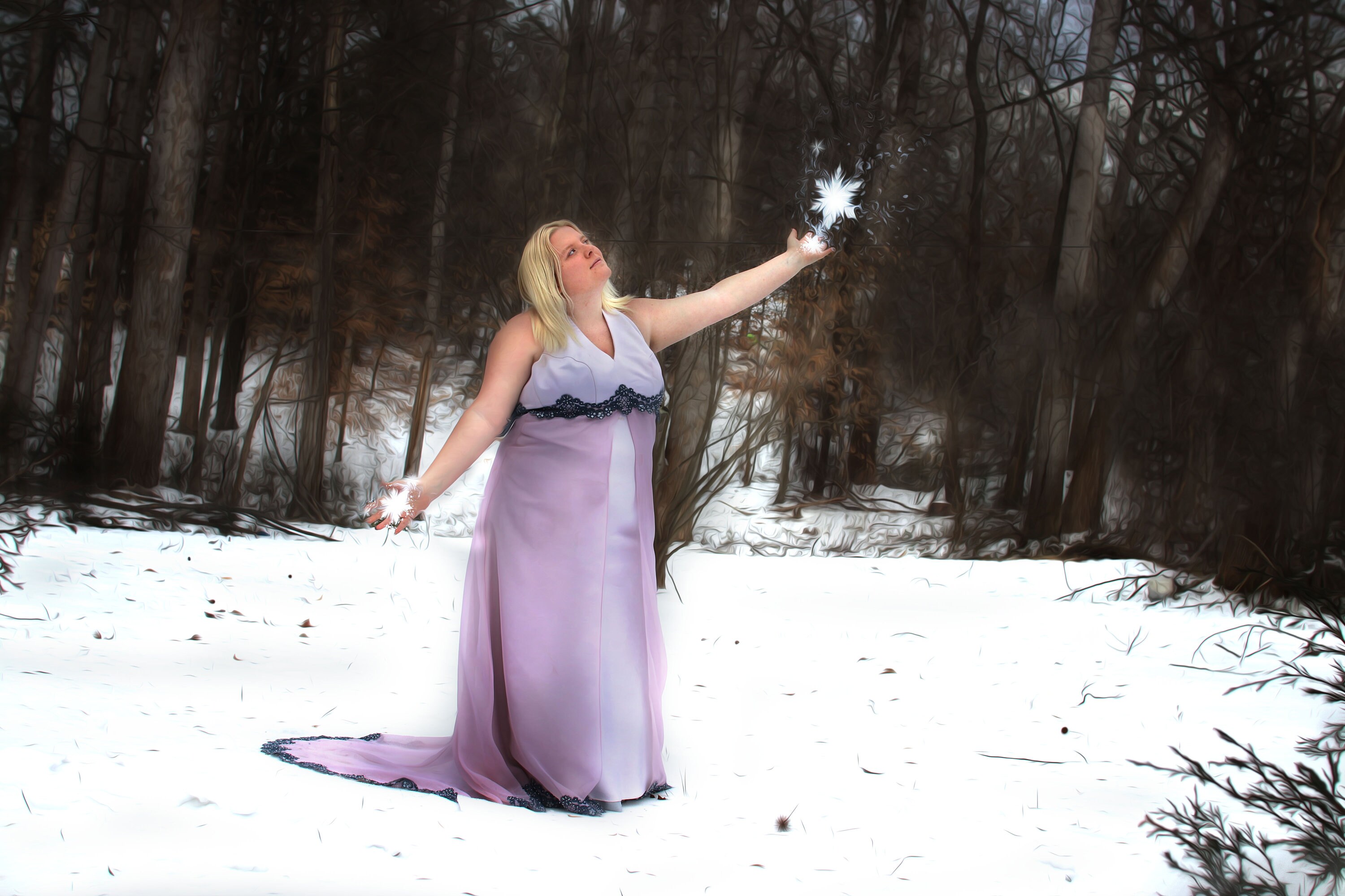 Snow Flake Overlay-snow-snow Overlay-snowflake-digital Snow - Etsy