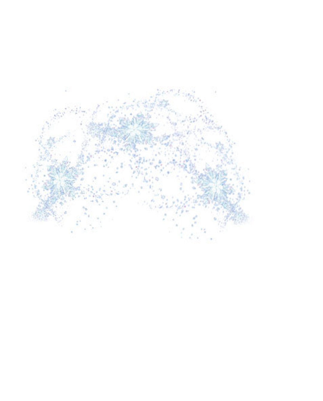 Snow Flake Crown-crown-crown Overlay-digital Crown - Etsy