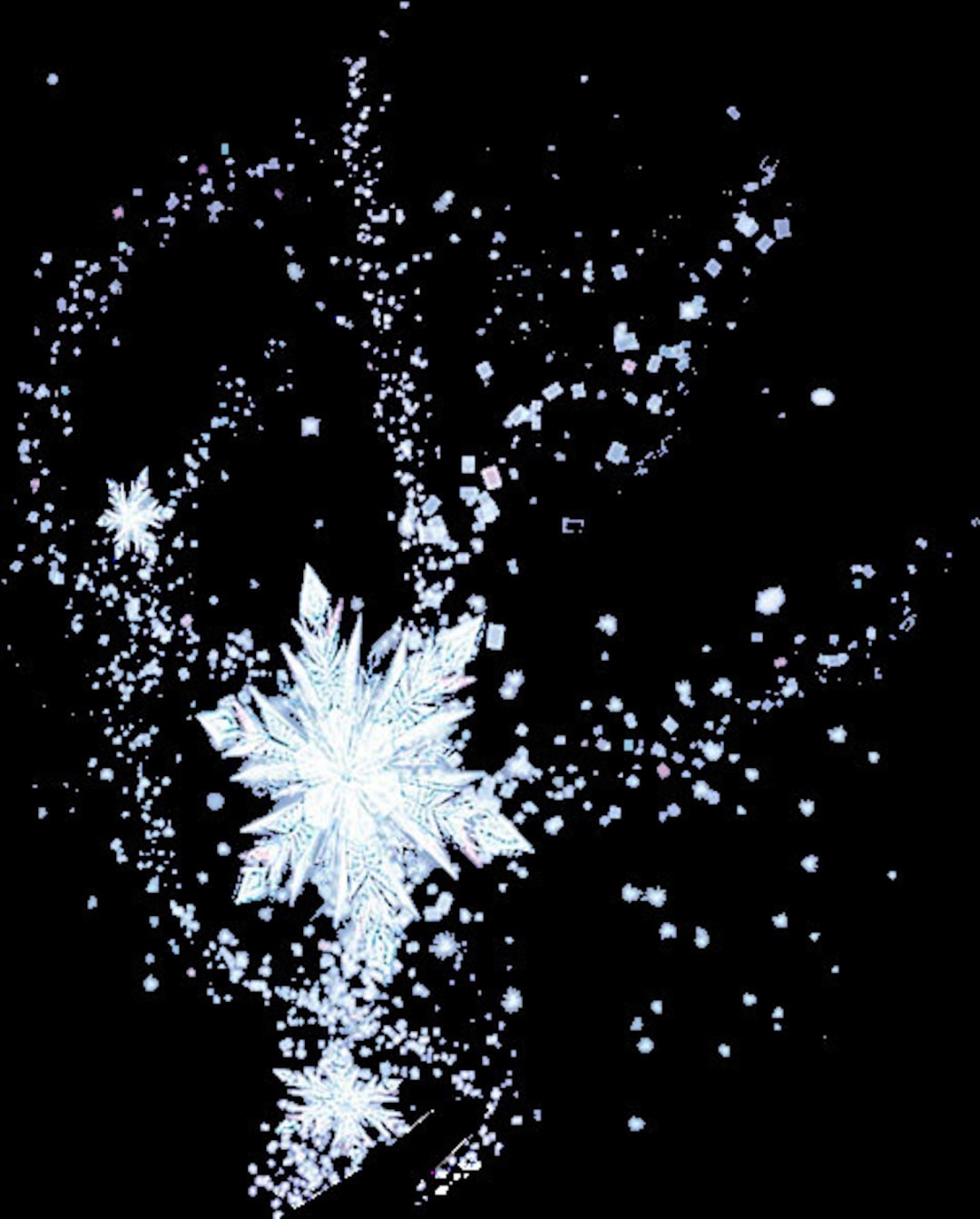 Snow Flake Overlay-snow-snow Overlay-snowflake-digital Snow - Etsy