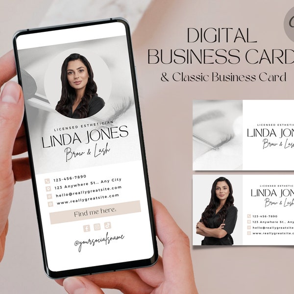 Modern Business Card - Etsy