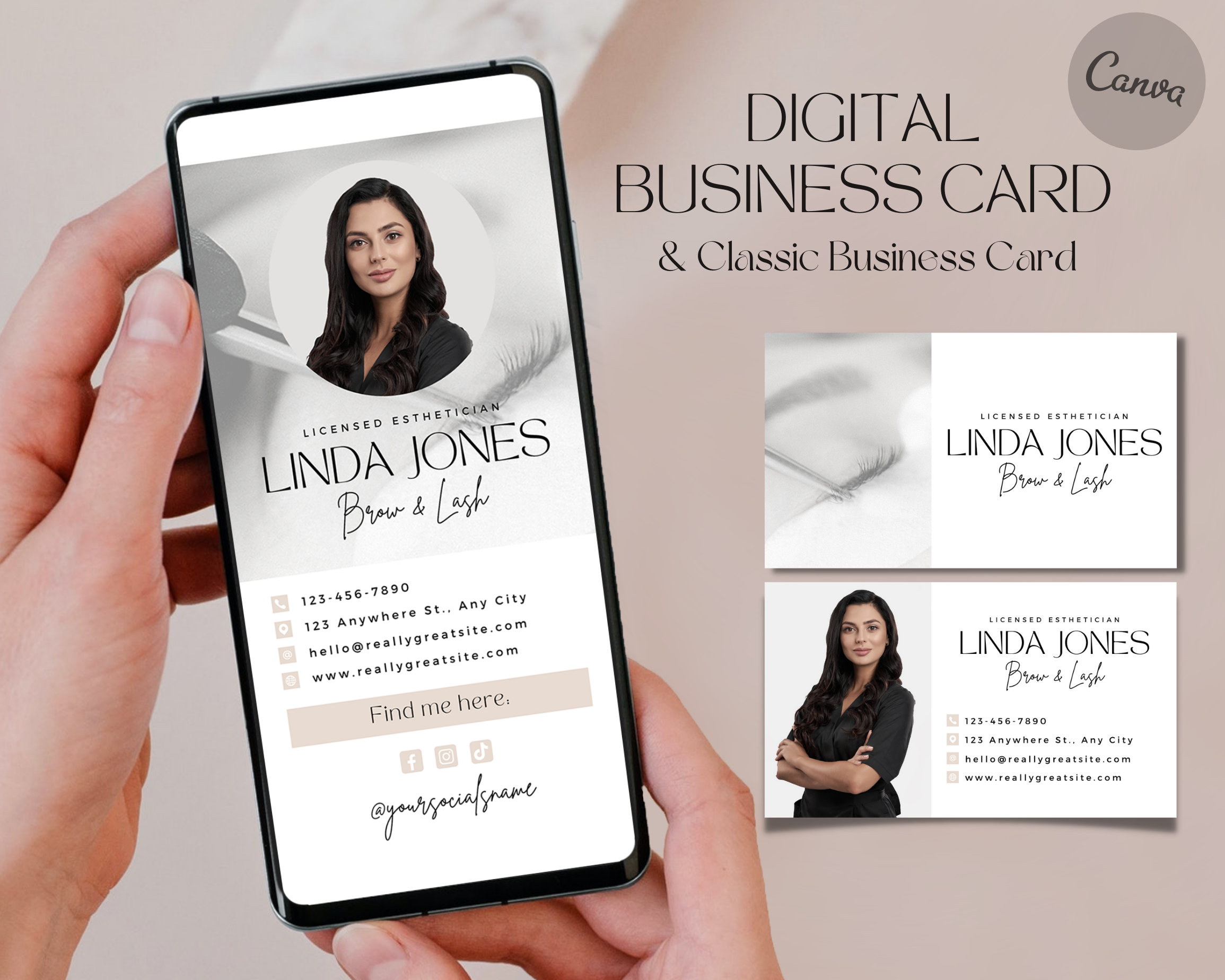 Virtual Business Card Template