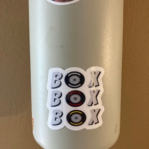 Box Box Box Formula 1 Vinyl Sticker - Etsy