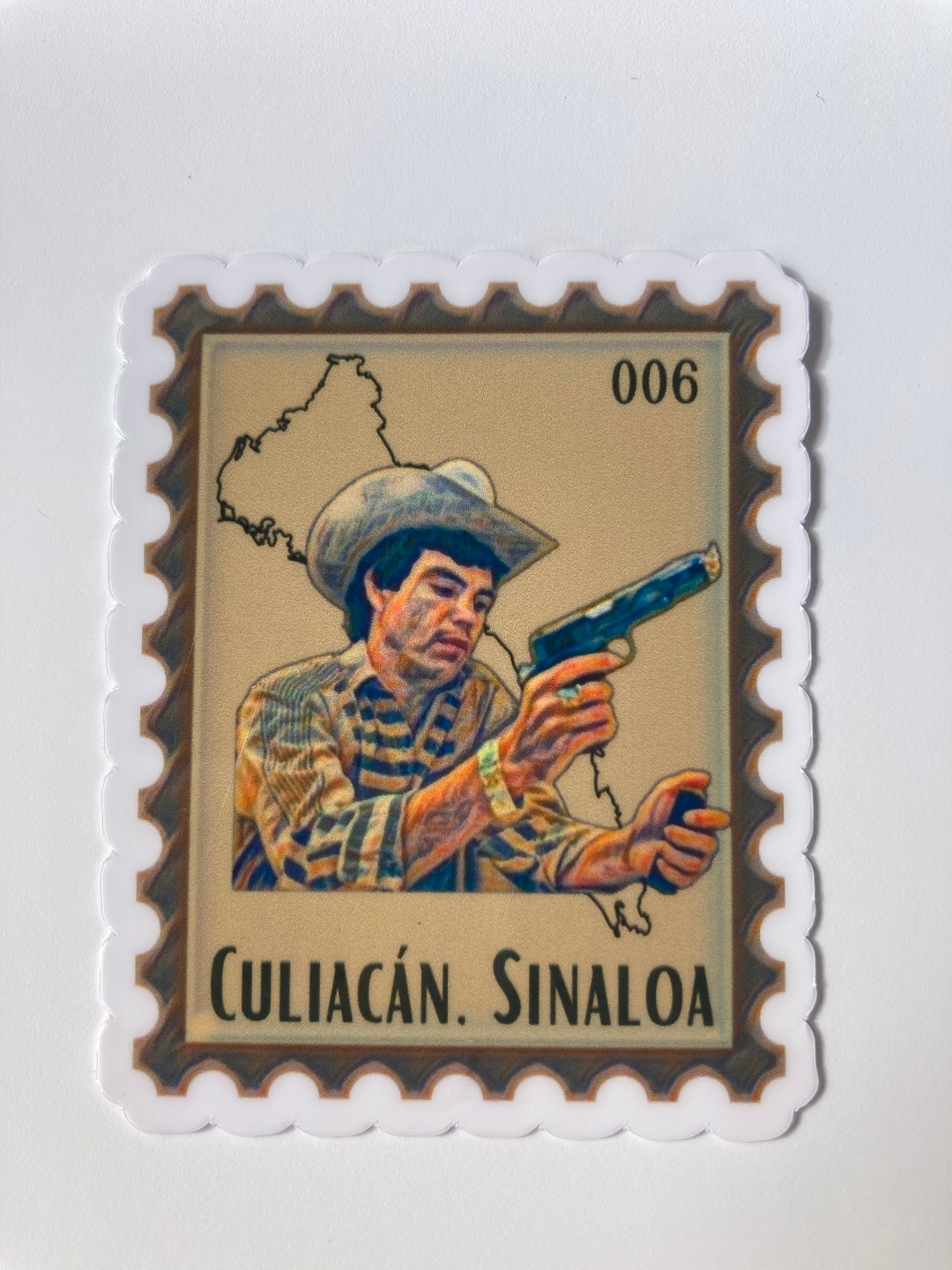 Chalino Sanchez, Culiacán Sinaloa Postage Stamp Vinyl Sticker - Etsy