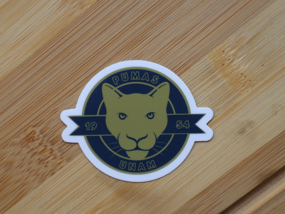 Pumas UNAM Custom Made | Vinyl Sticker | Liga MX| - Etsy
