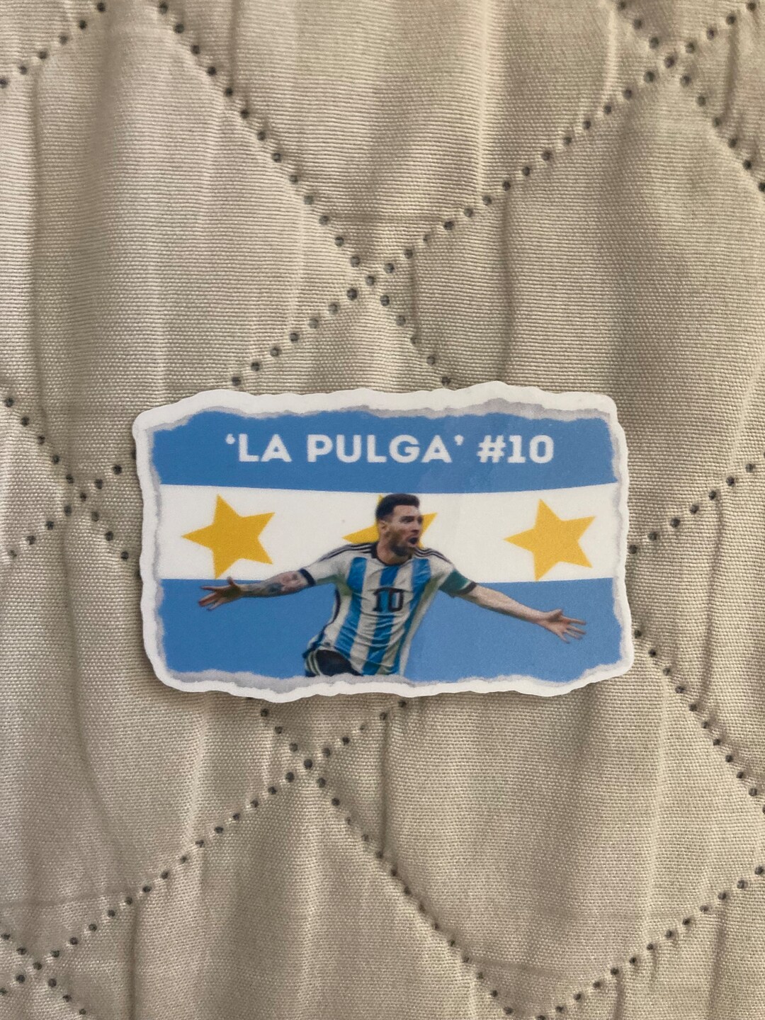 Lionel Messi ‘la Pulga’ Vinyl Sticker - Etsy