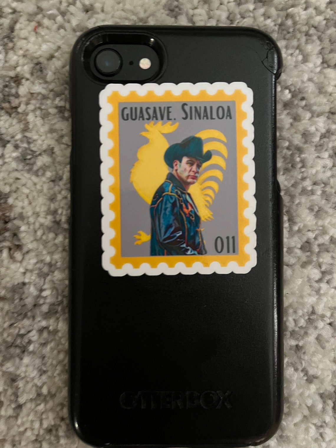 Valentin Elizalde, Guasave Sinaloa Postage Stamp Vinyl Sticker - Etsy