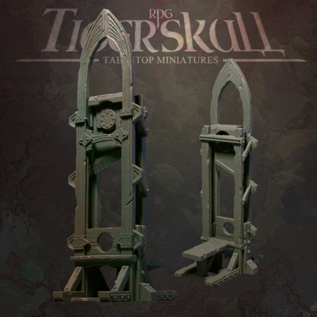 Guillotine Blade Prop Execute Death 28mm Scale Path of - Etsy