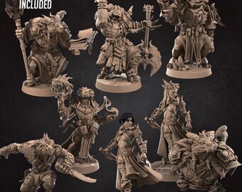 Dragonborn Wizard Miniature - Etsy