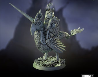 Dragon Rider Miniature | Etsy