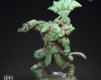 Gator Dnd Miniature | Etsy