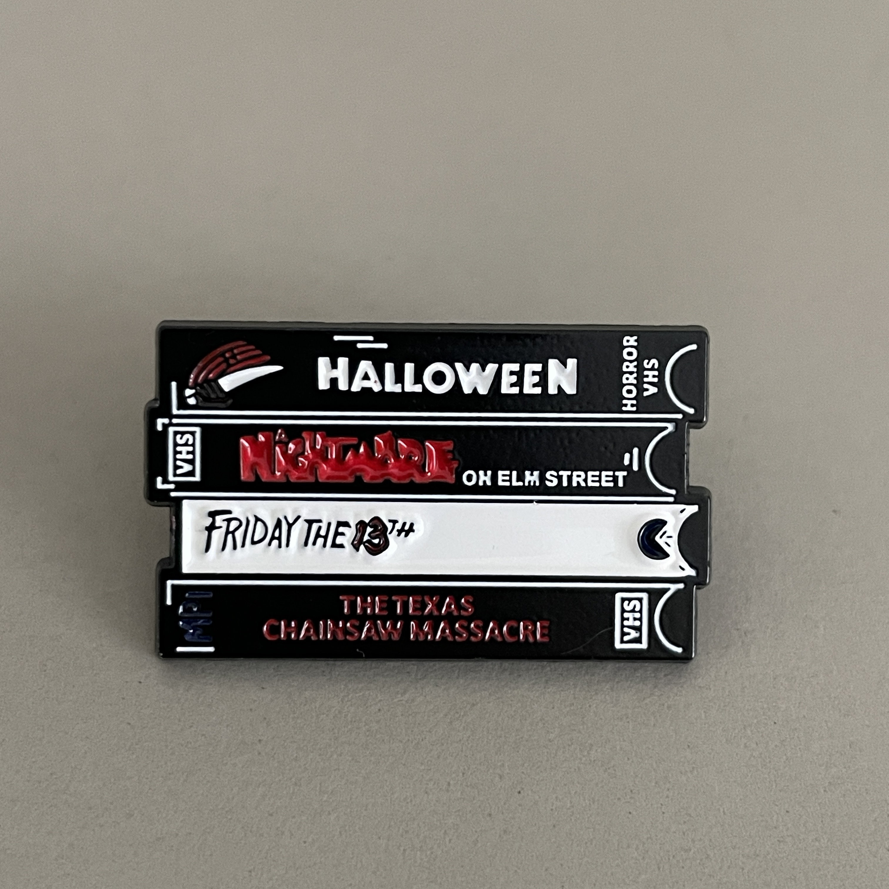 Classic Horror VHS Movies Pin - Etsy
