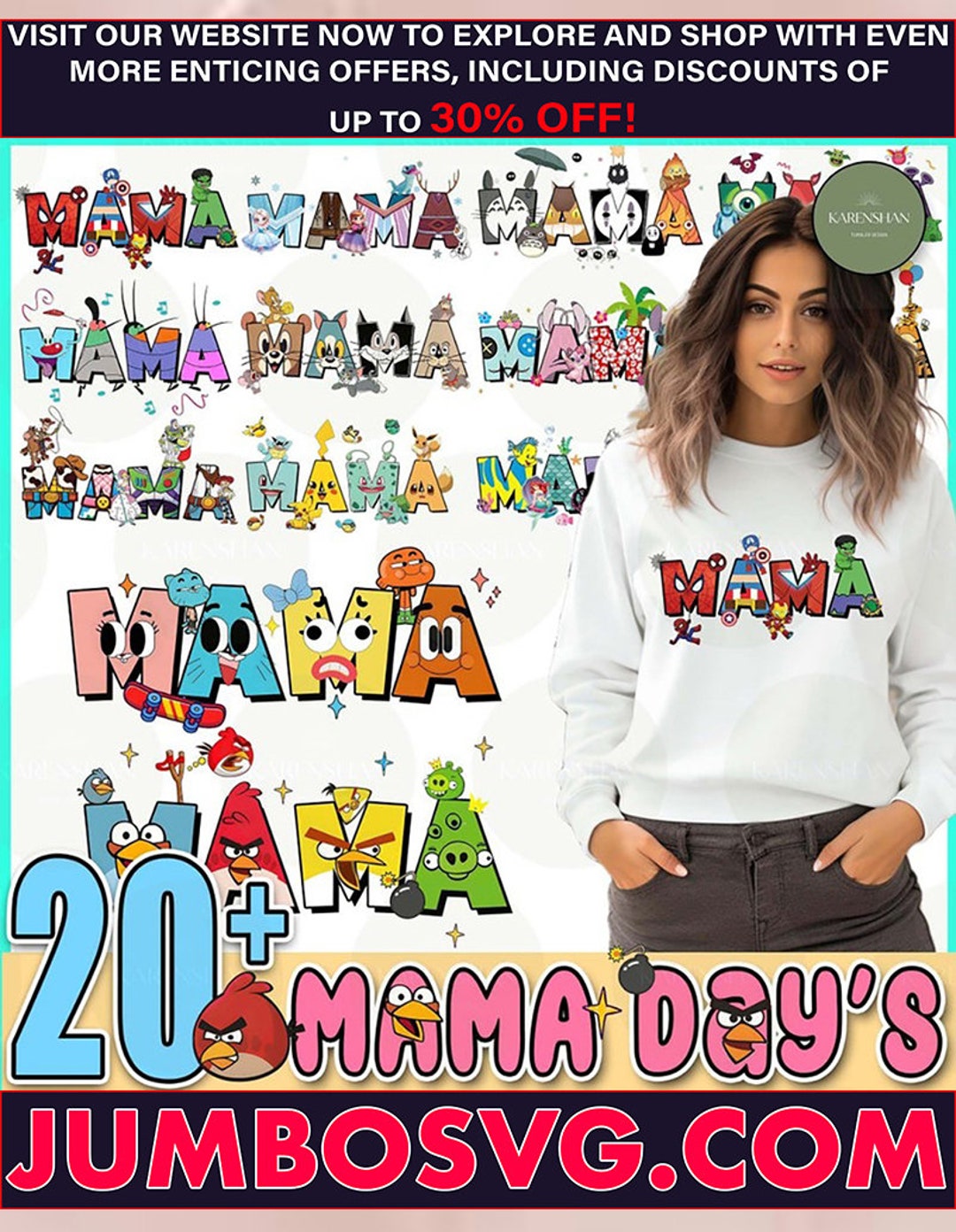 20 Mama Cartoon Movie PNG Bundle, Family Vacation PNG, Retro Mama Png ...