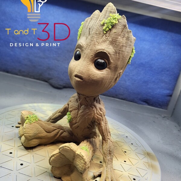 Groot Statue - Etsy