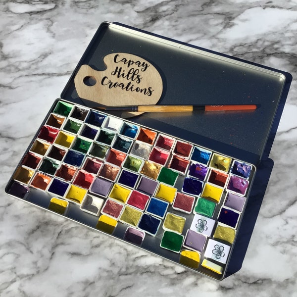 Watercolor Tin - Etsy
