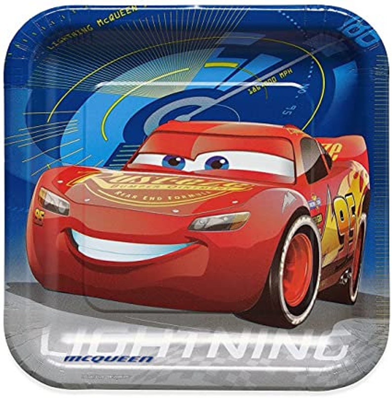 Disney Cars 3 Party Supplies Cars 3 Birthday Decorations - Etsy