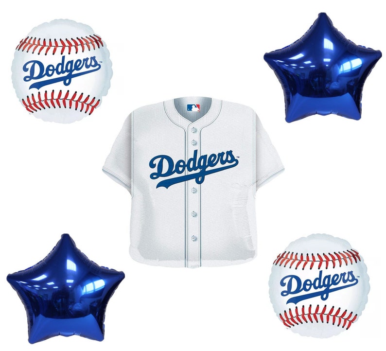 Los Angeles Dodgers Balloon Bouquet - Etsy