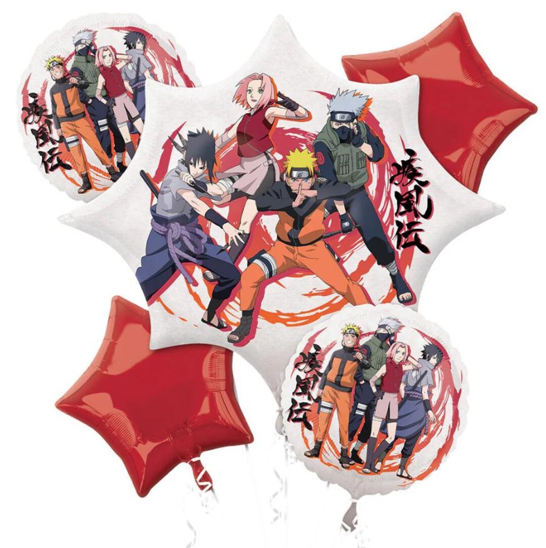 Naruto Balloon Bouquet - Etsy