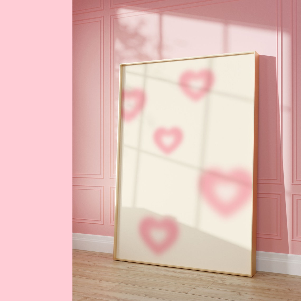 SET Affirm Poster Angel Numbers Poster, Pink Aura Poster Set , Feminine ...