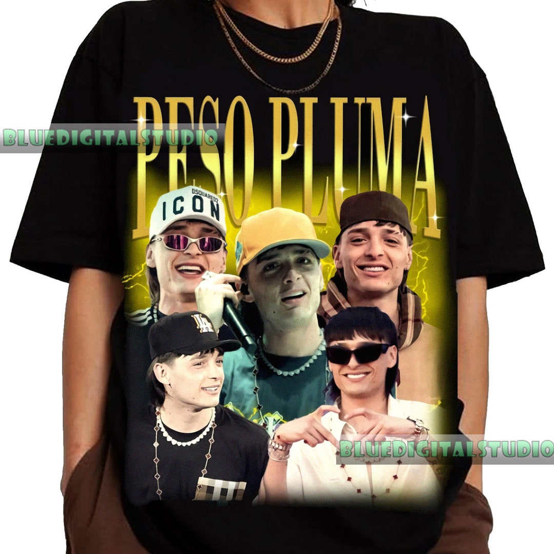 Peso Pluma Rap Shirt, 2024 Tour Ticket Vintage 90s Y2K Sweatshirt, Peso ...