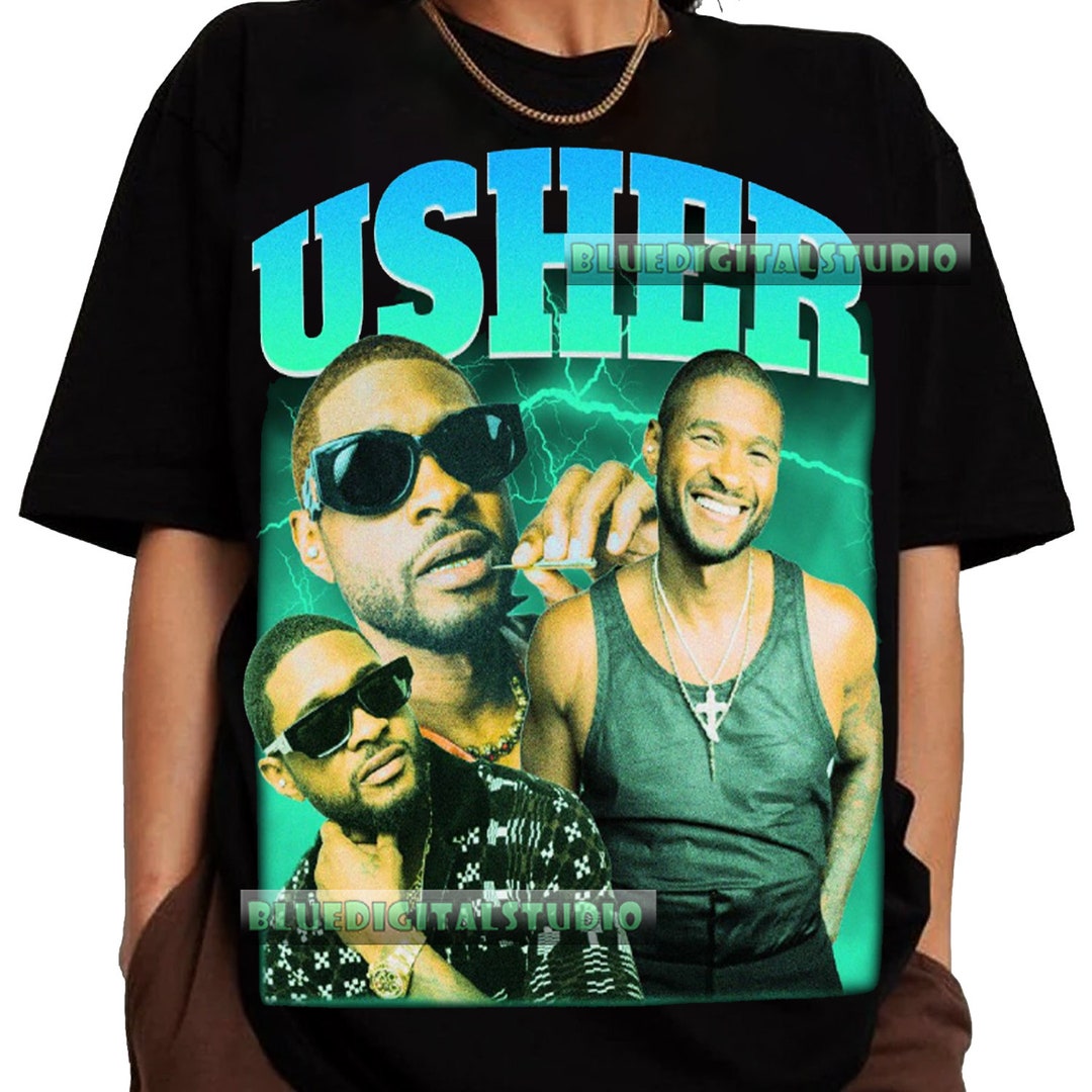 2024 Usher Past Present Future Tour Shirt, Usher Concert 2024 Shirt ...