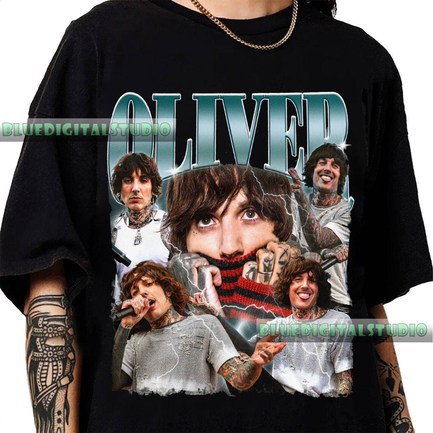 Retro Oliver Sykes Shirt oliver Scott Sykes Tshirt,oliver Sykes T-shirt ...