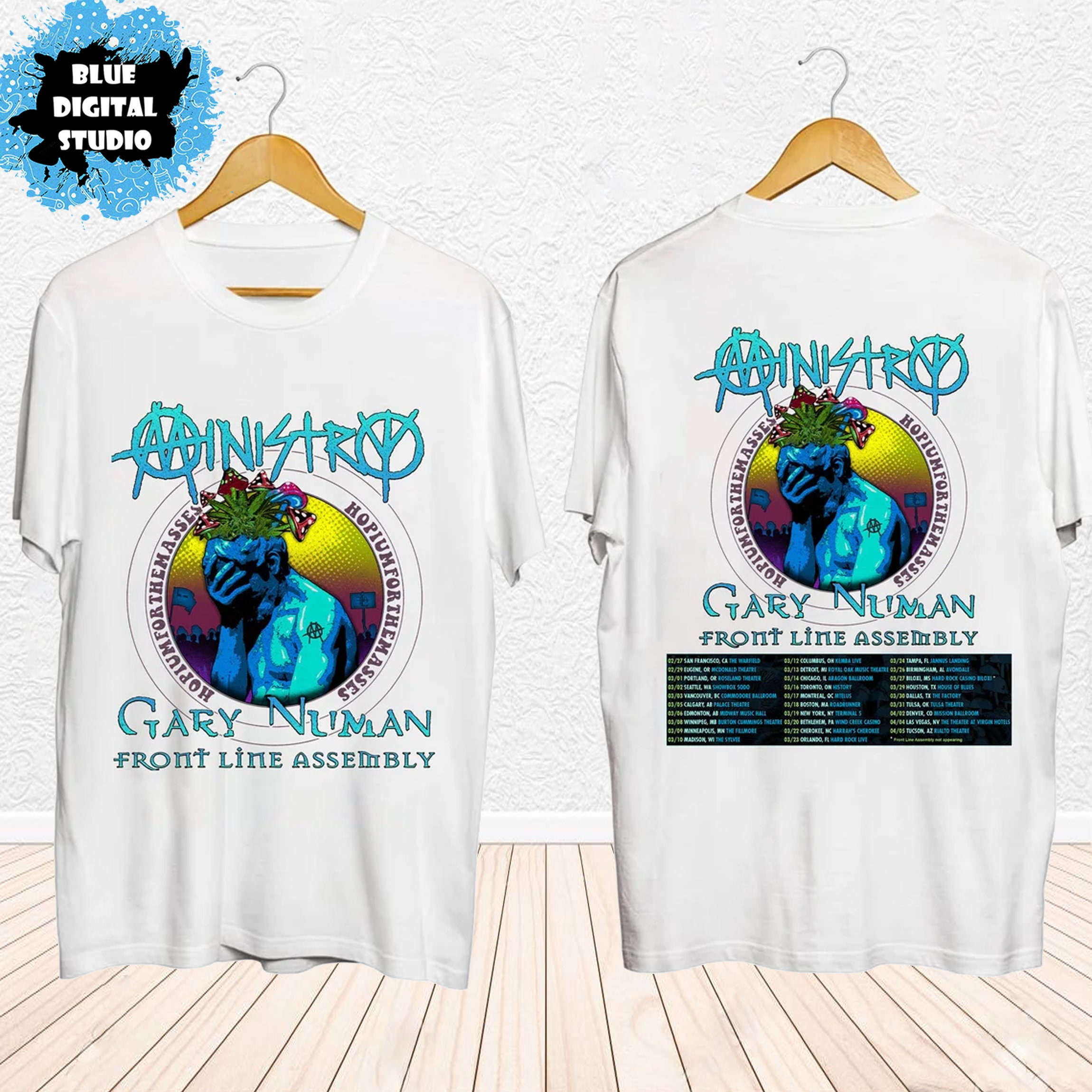 Ministry Spring 2024 Tour With Gary Numan and Front Line sold by ...