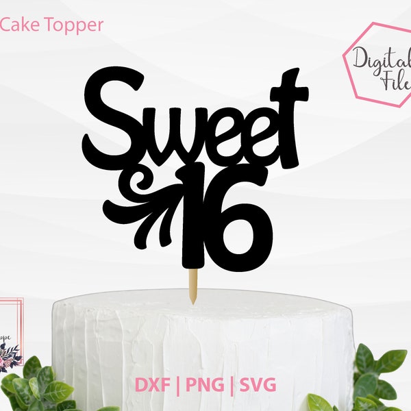 Sweet 16 Girls Svg - Etsy