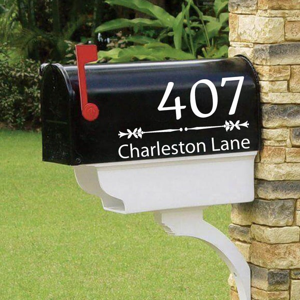 Weatherproof Mailbox Number - Etsy