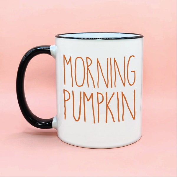 Good Morning Pumpkin Mug - Etsy