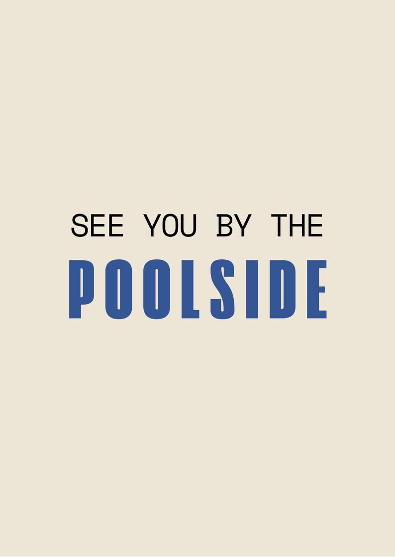 Customizable Pool Party Invitations - Etsy