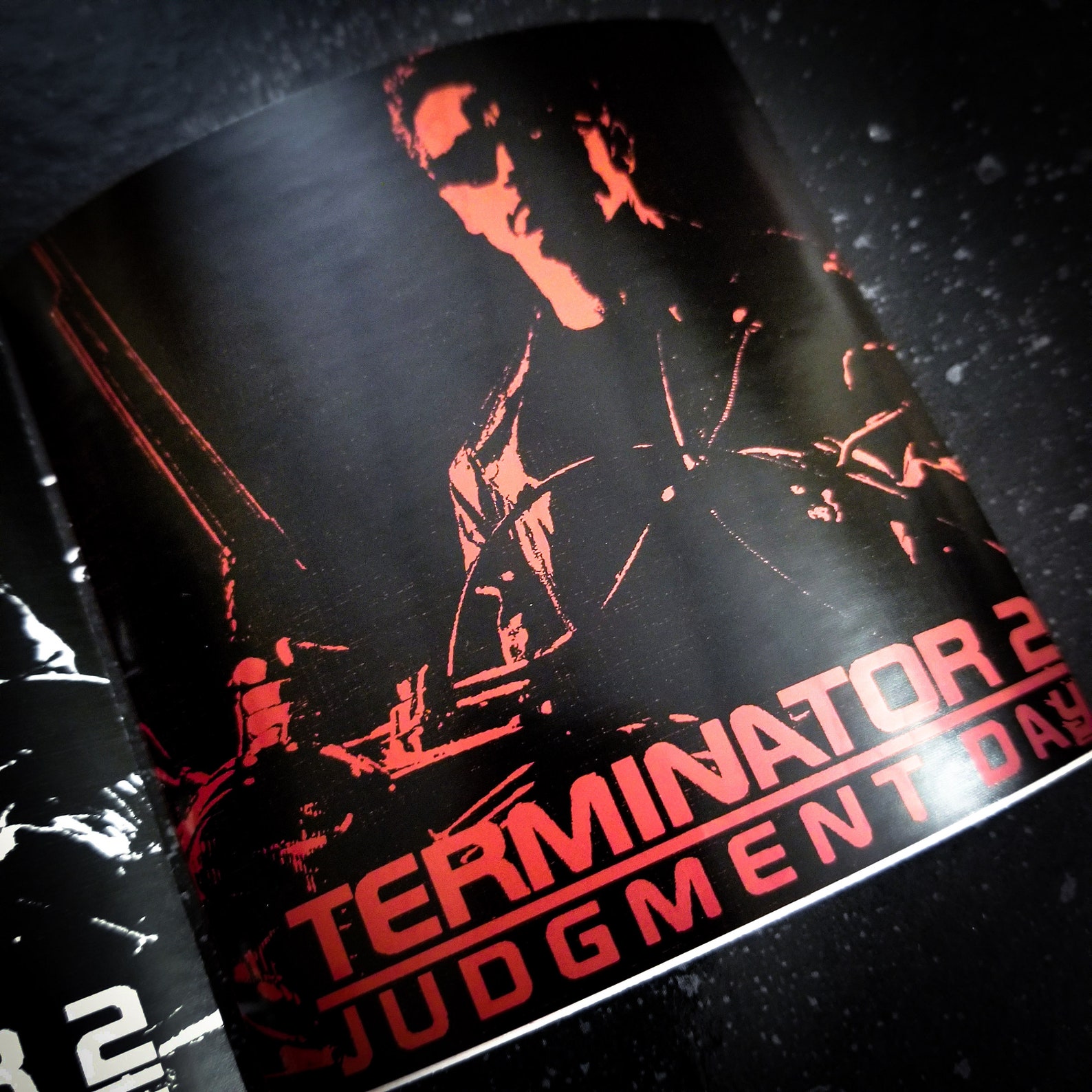 TERMINATOR 2 Logo Vinyl Sticker Decal Arnold Schwarzenegger | Etsy