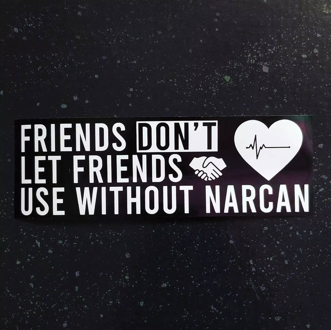 Narcan Sticker 6 X 2 Waterproof VINYL DECAL needle Exchange Recovery ...