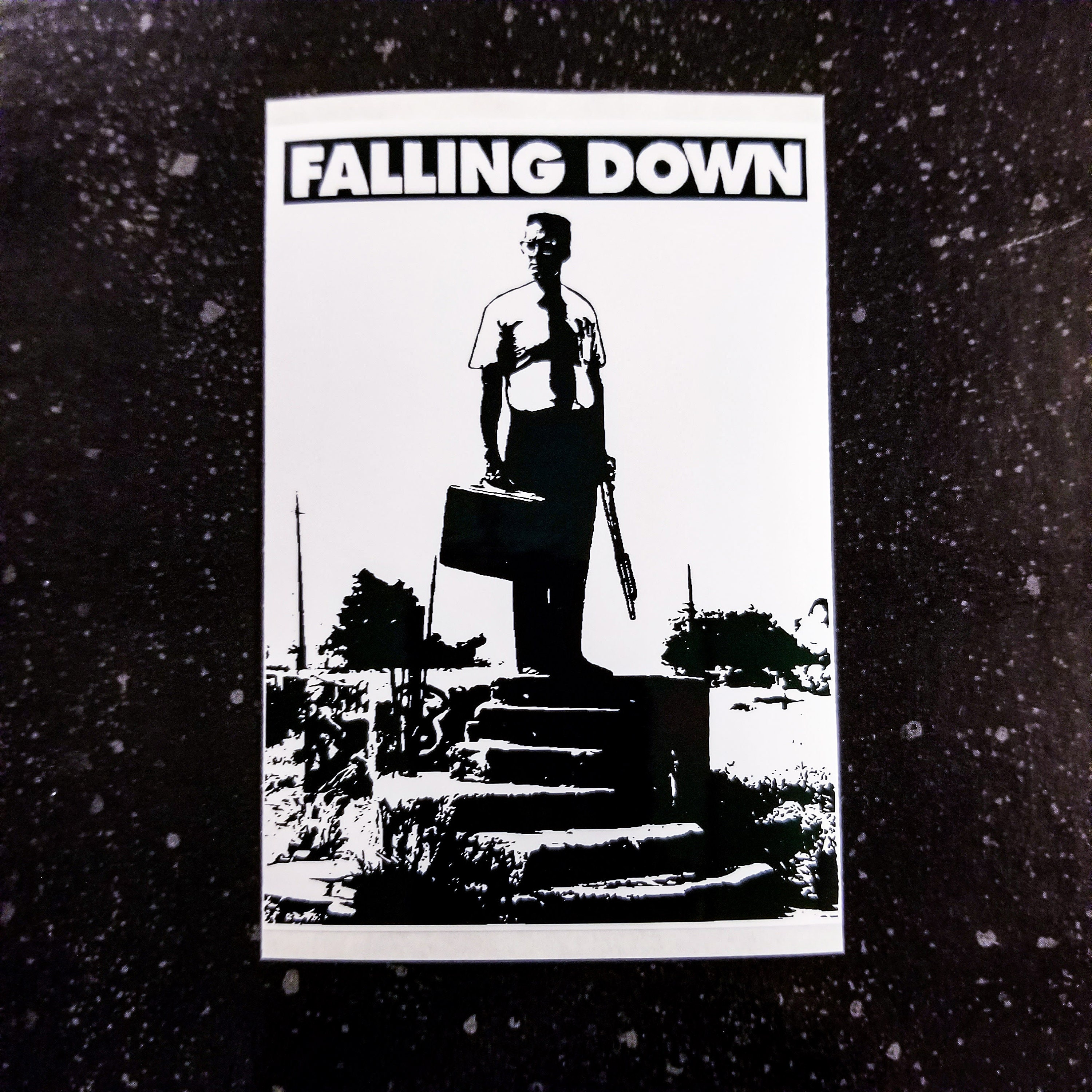 Michael Douglas Falling Down Poster