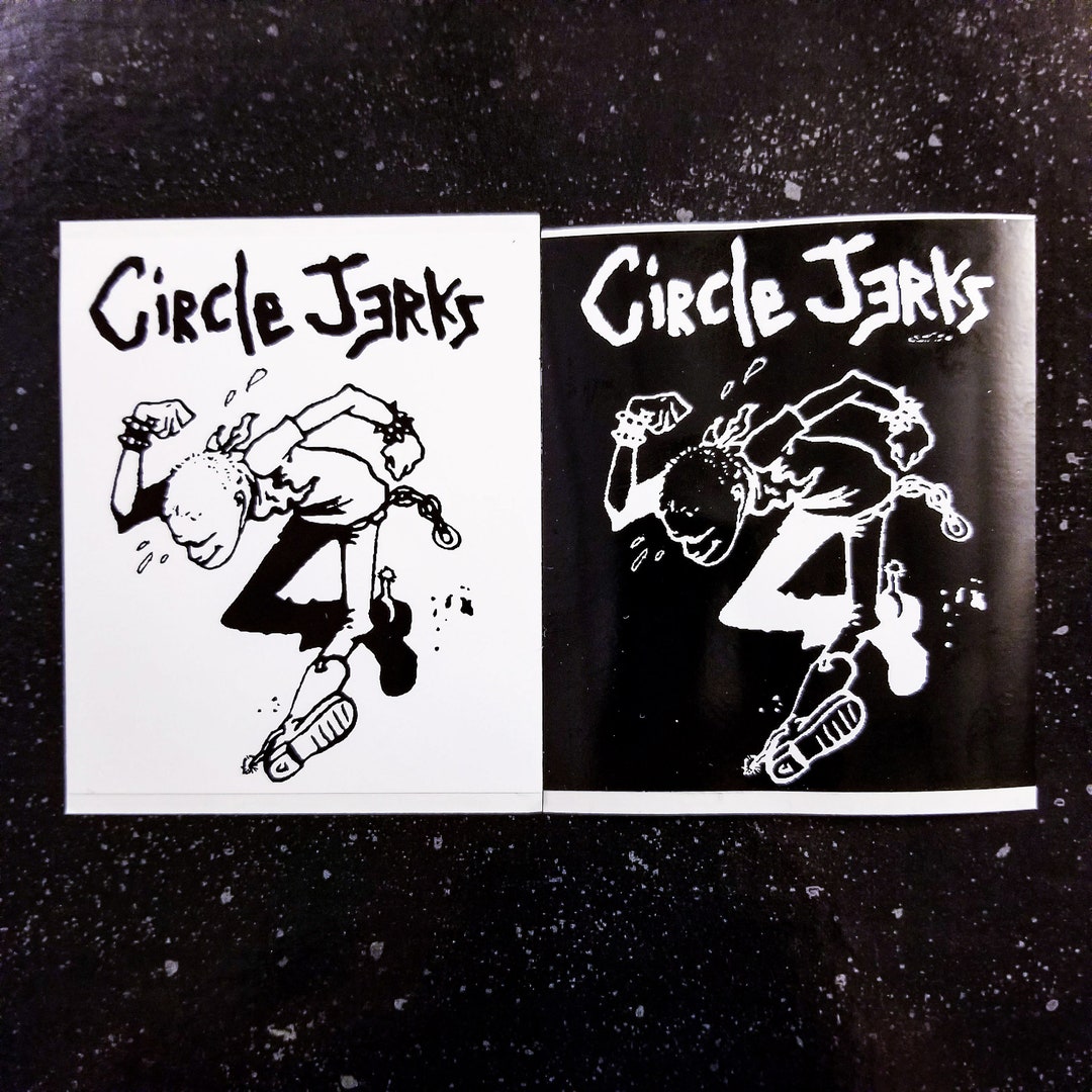 CIRCLE JERKS 4 X 3 Waterproof Vinyl Decal Sticker punk - Etsy UK