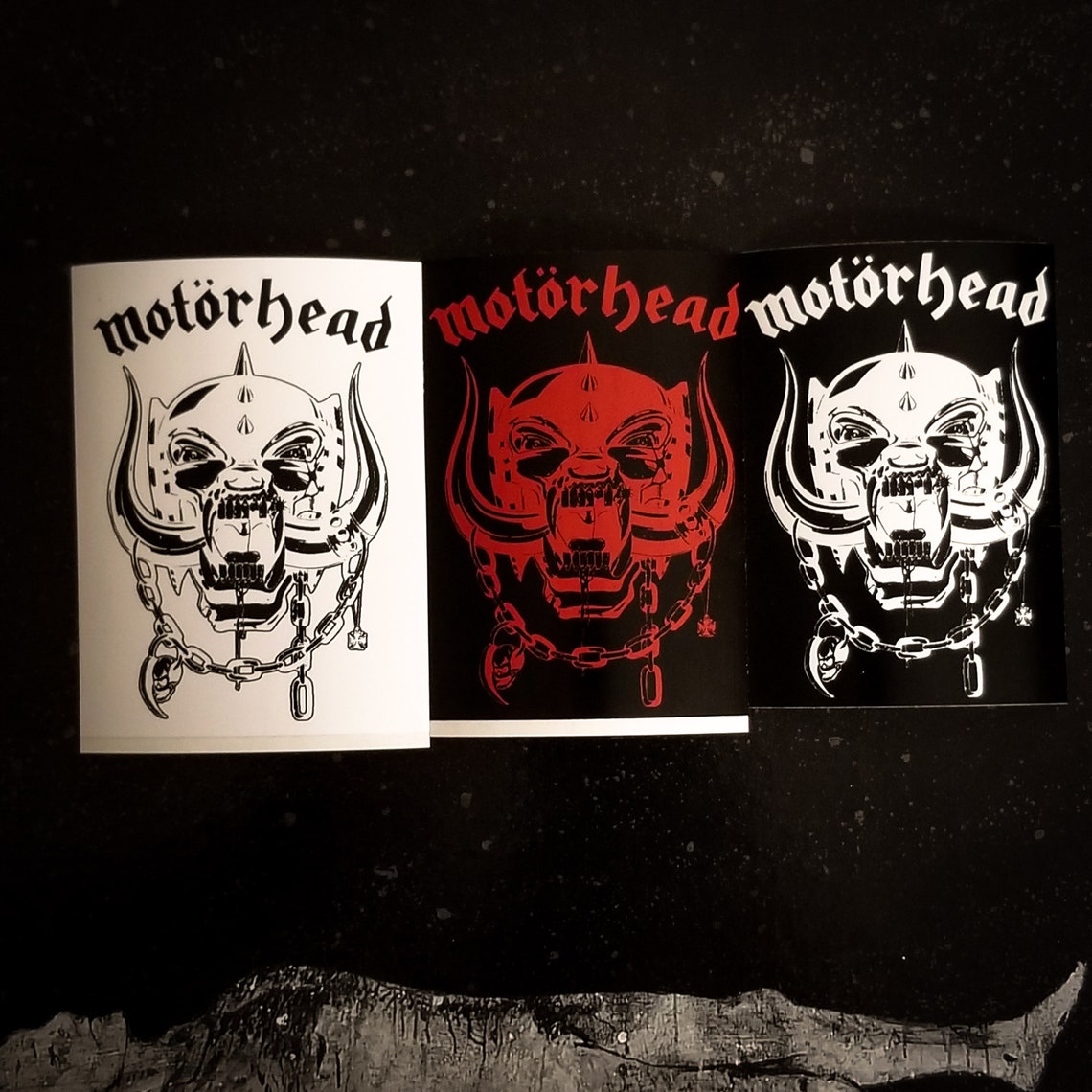 MOTORHEAD Logo Vinyl Decal Sticker Black Sabbath Hawkwind | Etsy