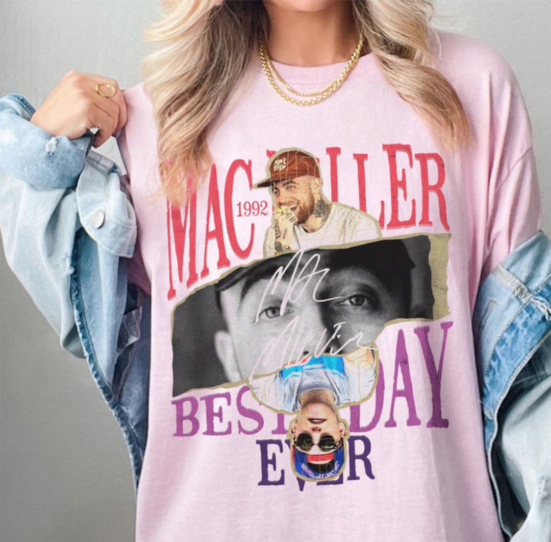 Mac Millers 90s Shirt, Mac Self Care Shirt, Vintage Bootleg Sweatshirt ...