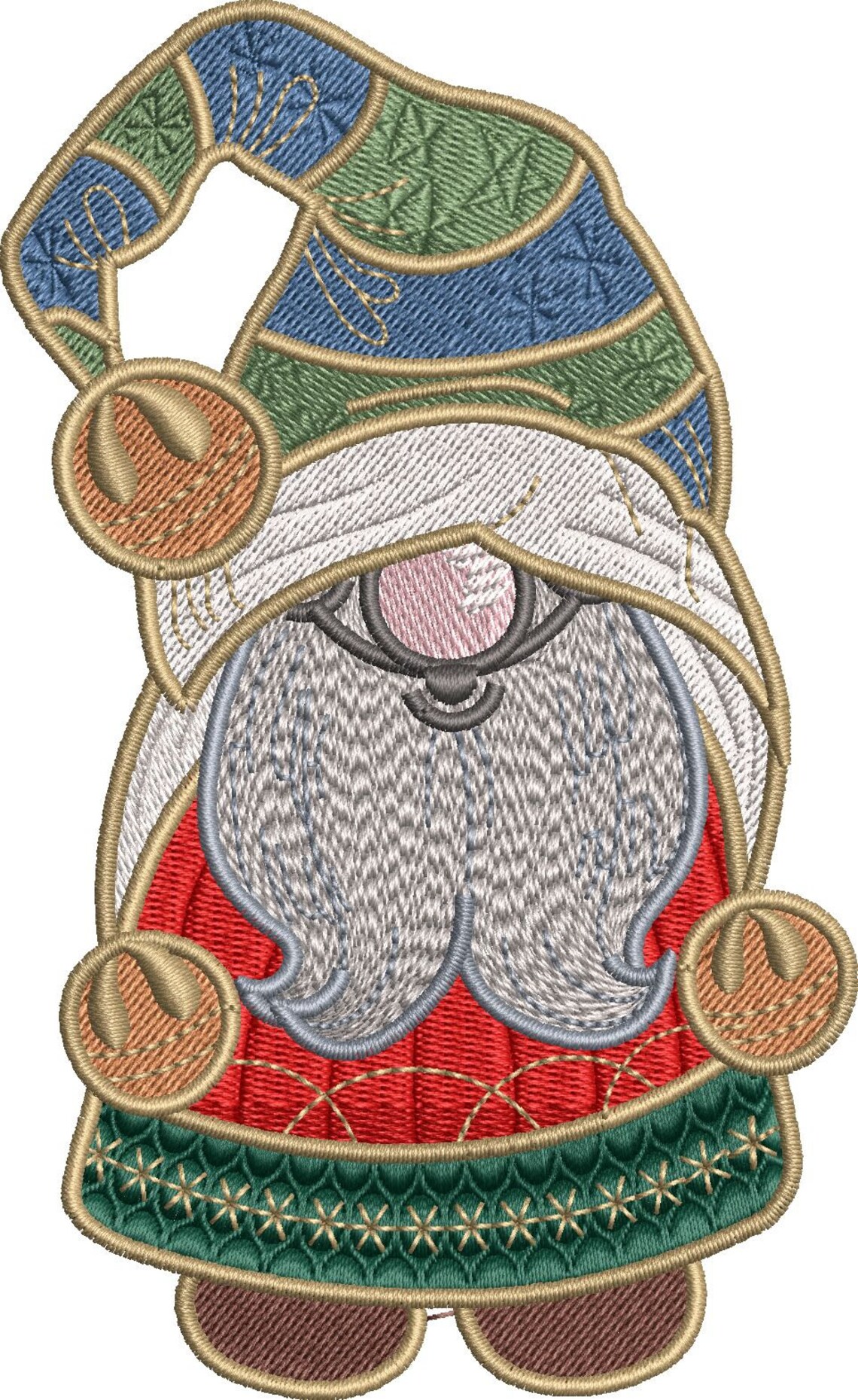 Shy Elves Christmas Embroidery Designs 5x7 - Etsy