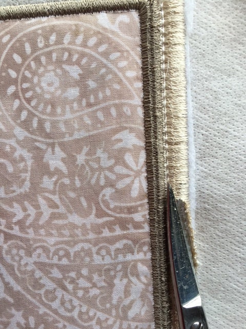 Mug Rug With Fringe Machine Embroidery Desigst Love - Etsy