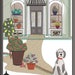 PARIS Street Scene Appliscape Machine Embroidery Design - Etsy
