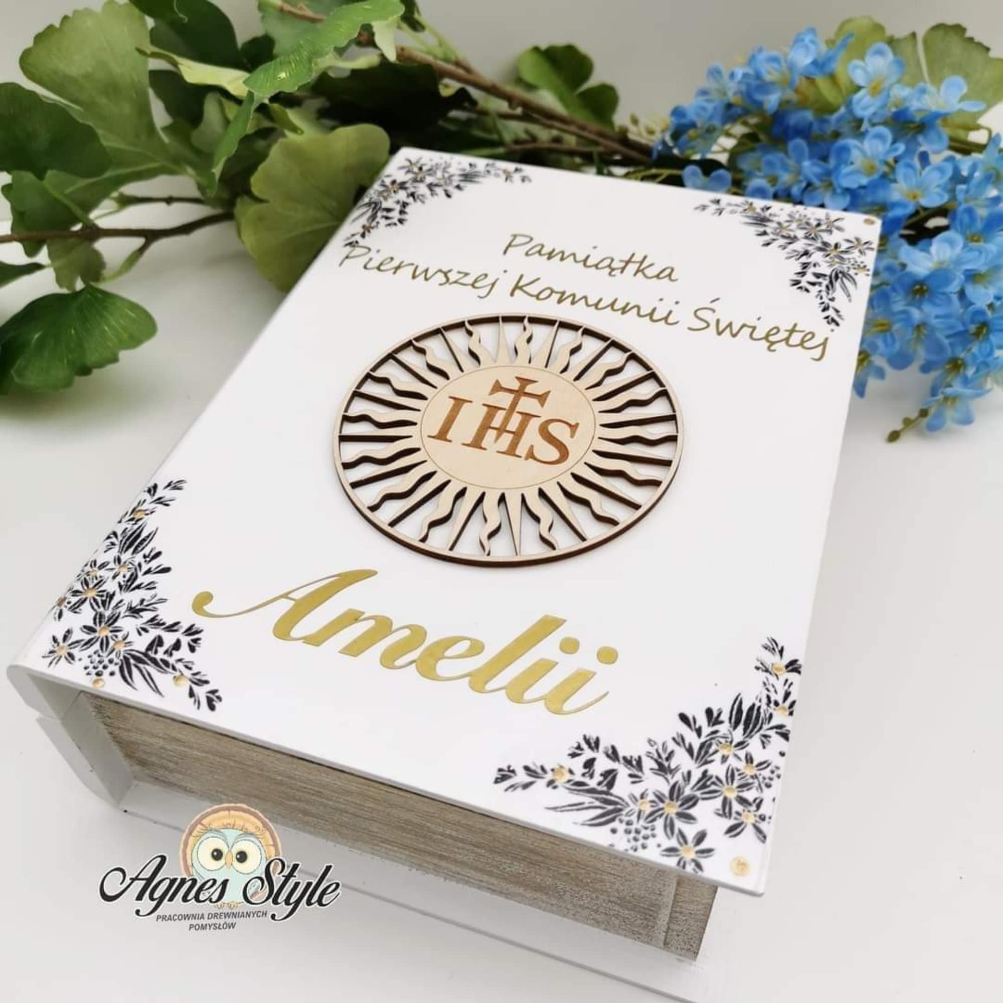 First Communion Host IHS Svg Dxf Laser Cut File. - Etsy