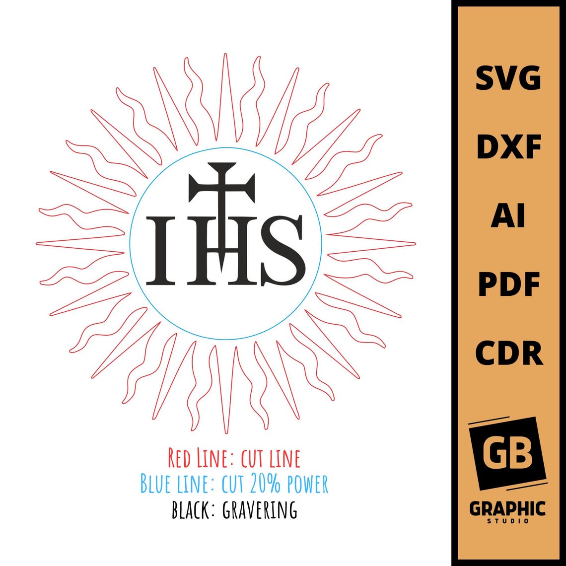 First Communion IHS Svg Dxf Laser Cut File. - Etsy Canada