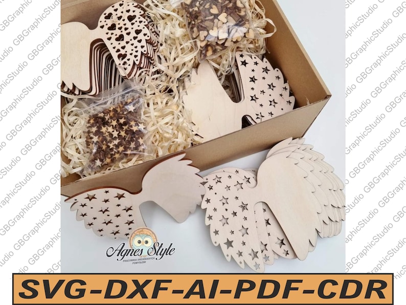 Angel Wings Macrame Base Svg Dxf Angel Wing Svg Cricut File - Etsy UK