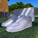 Neon Customised Air Force - Etsy UK