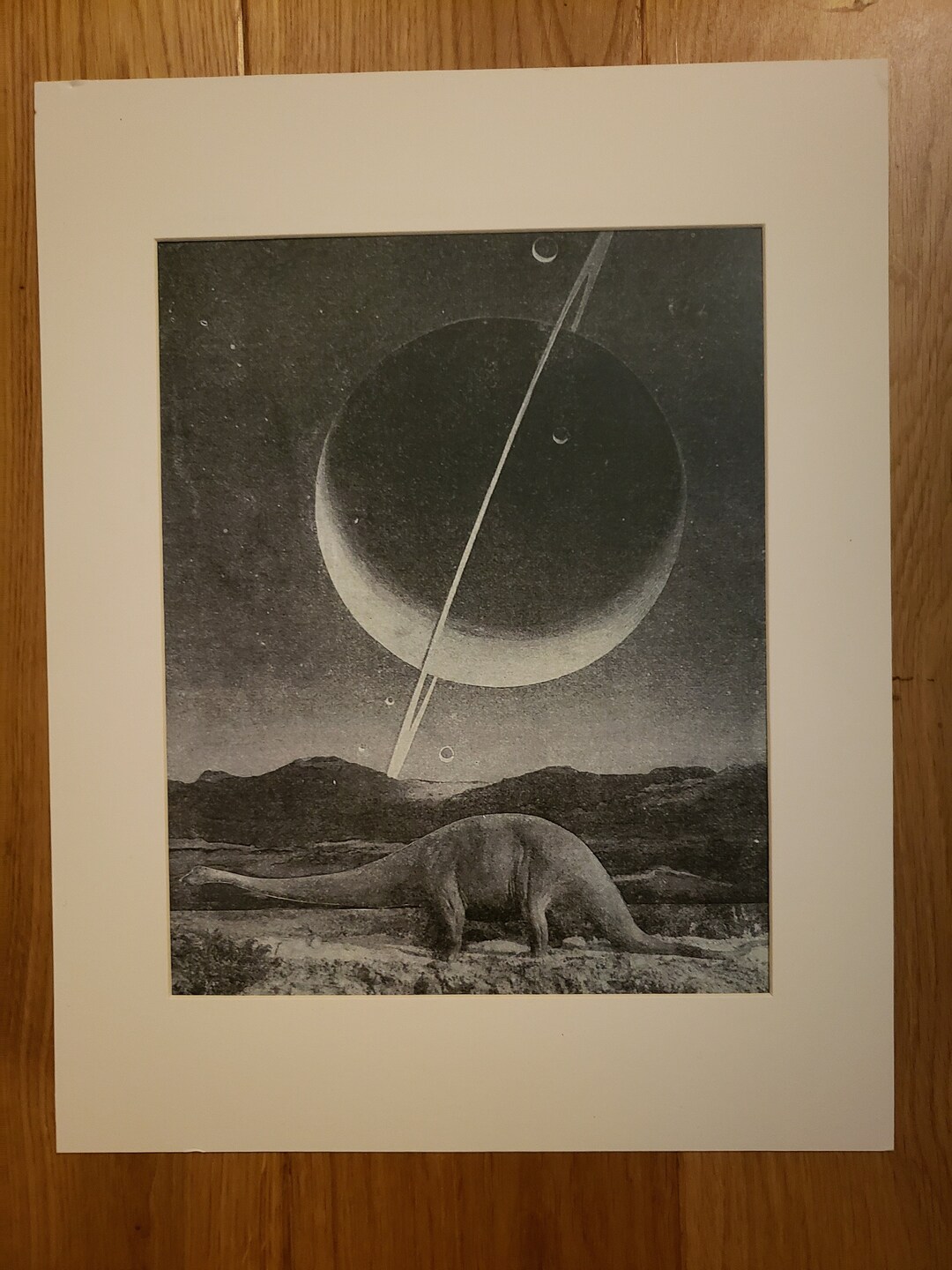 Horizon Print A4 Mounted Print - Etsy
