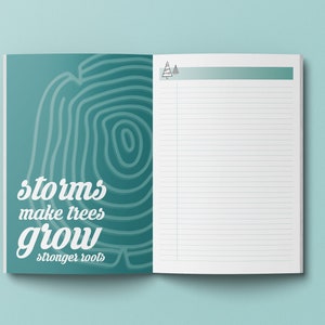 Mountain Trees Bullet Journal | Printable Planner Pages | Multi-month ...