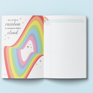 Rainbow Bullet Journal | Printable Pages | Multi-month | Instant ...